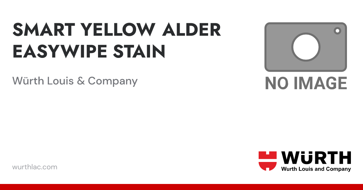 SMART YELLOW ALDER EASYWIPE STAIN | Würth Louis & Company