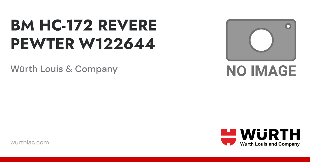 BM HC-172 REVERE PEWTER W122644 | Wurth Louis and Company