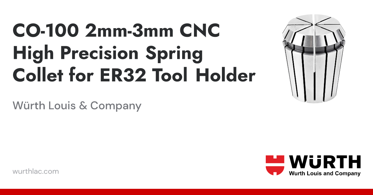 CO-100 2mm-3mm CNC High Precision Spring Collet for ER32 Tool Holder ...