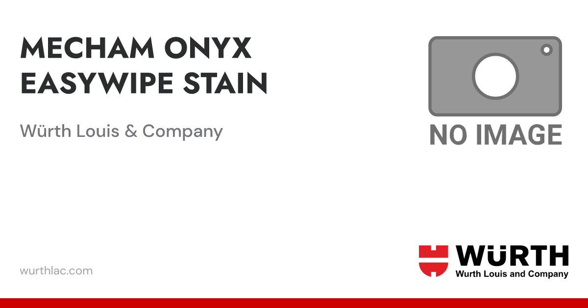 MECHAM ONYX EASYWIPE STAIN | Würth Louis & Company