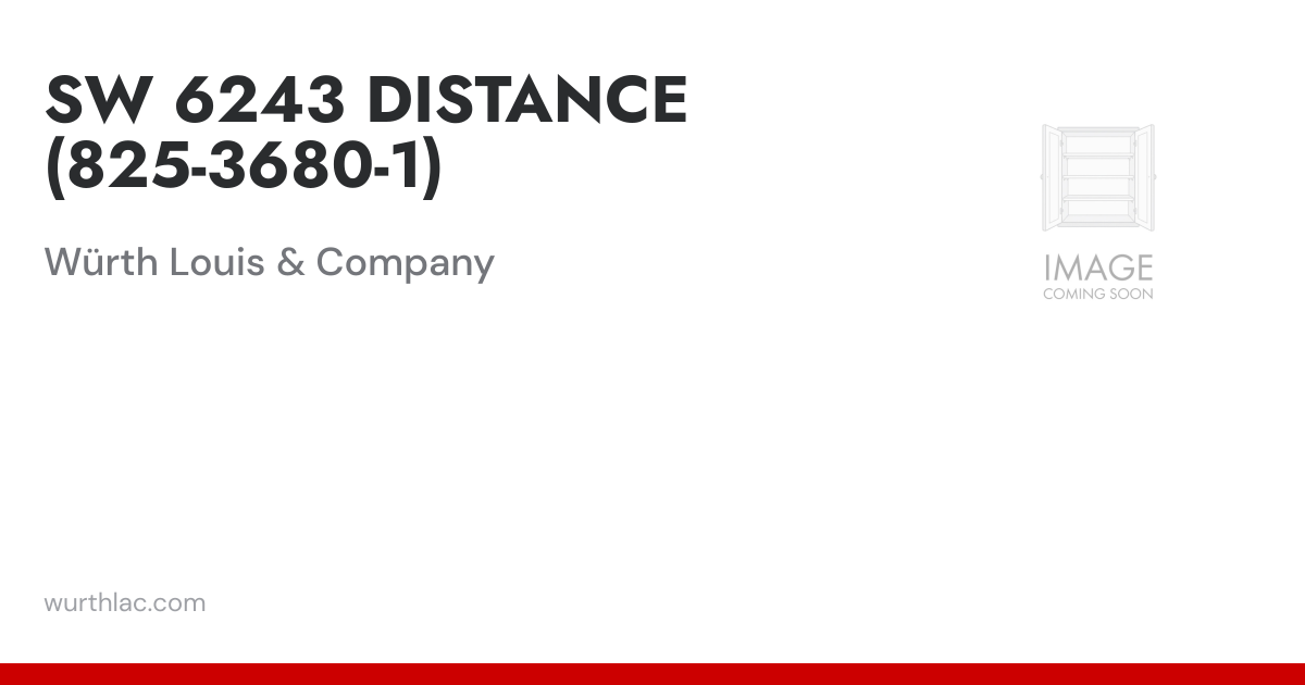 SW 6243 DISTANCE (825-3680-1) | Würth Louis & Company