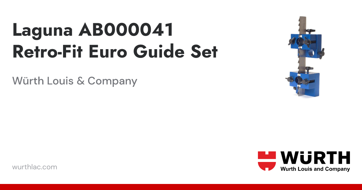 Laguna AB000041 Retro-Fit Euro Guide Set | Würth Louis & Company