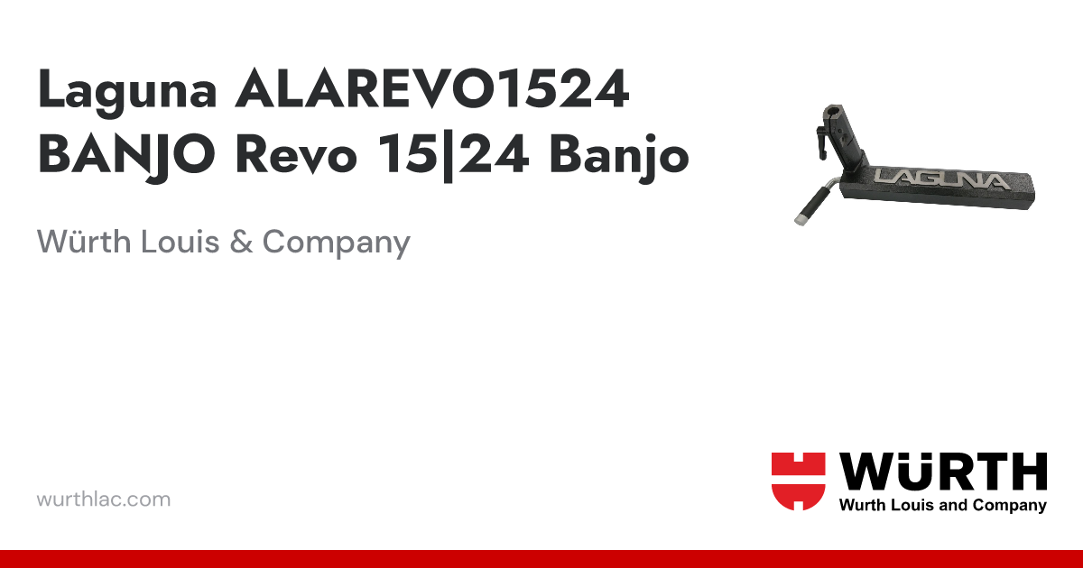 Laguna ALAREVO1524 BANJO Revo 15|24 Banjo | Würth Louis & Company